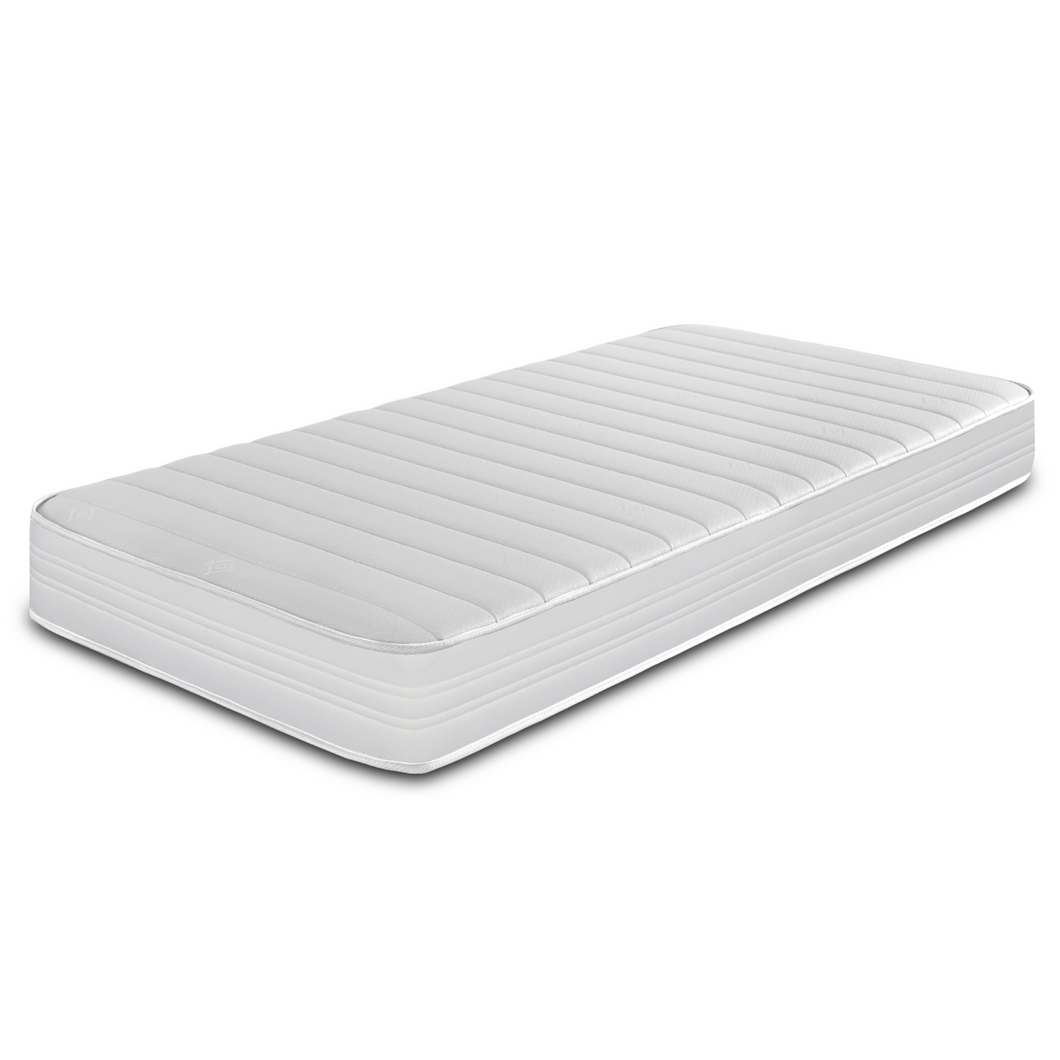 White Hybrid Sprung Mattress with Memory Foam Comfort Layer – Drift ...